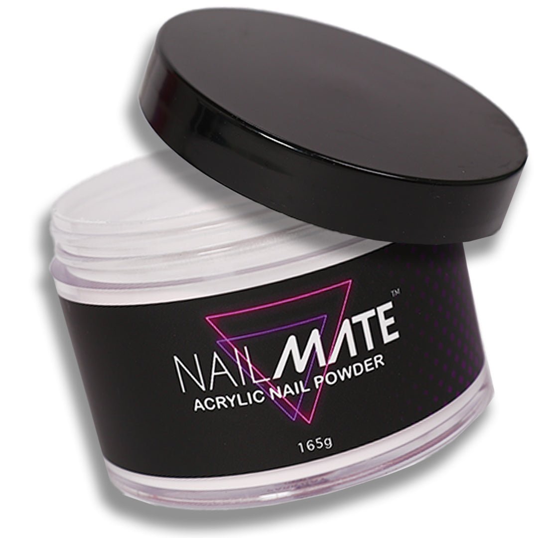 Nail Mate Core Acrylic Nail Powder Crystal Clear 165g – Glitter Planet