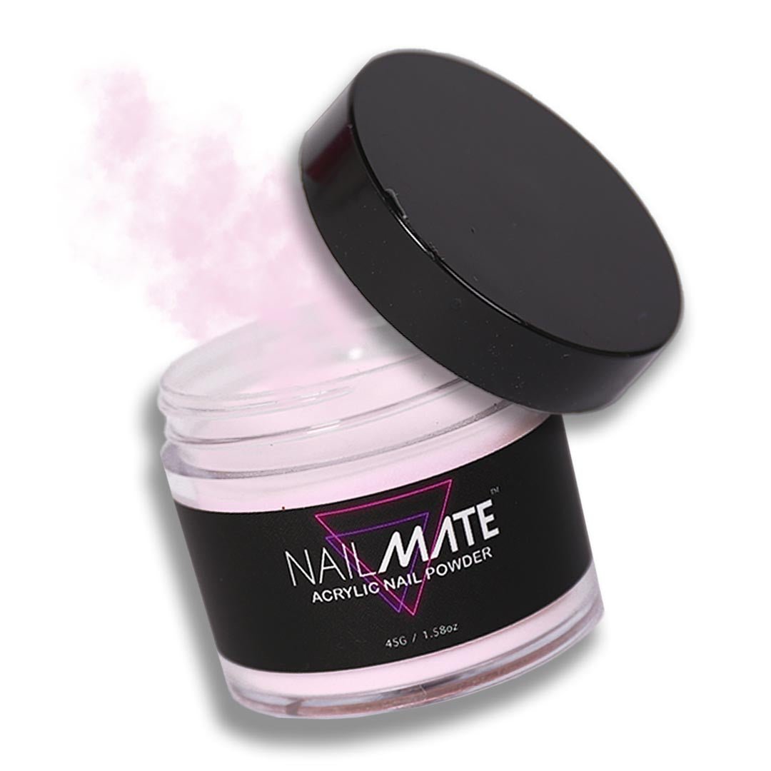 Nail Mate Core Acrylic Nail Powder Milky Pink 45g – Glitter Planet